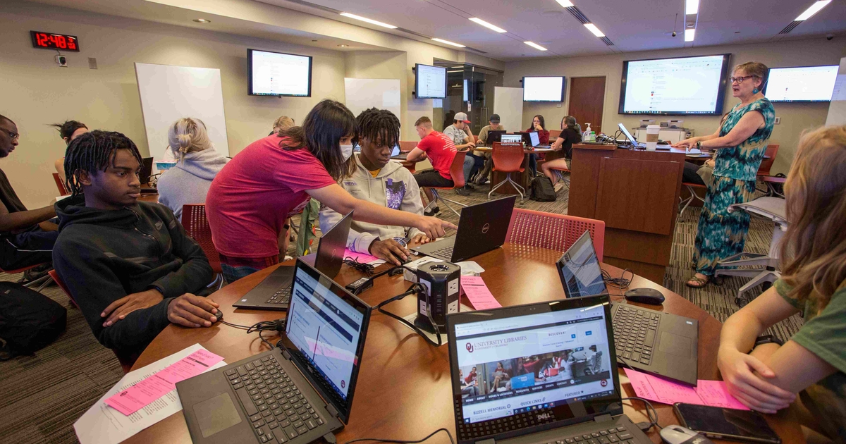Bizzell LL123 Instruction Classroom | OU Libraries