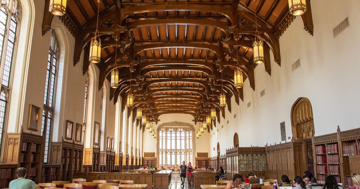 Peggy V. Helmerich Great Reading Room | OU Libraries